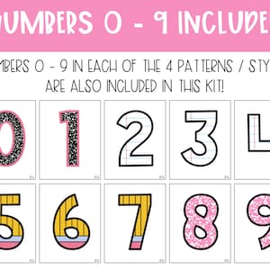 School Supply Bulletin Board Alphabet Letters Classroom Decor Teacher ...