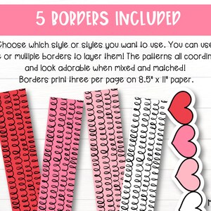 Valentine's Day Bulletin Board Kit, Valentine's Day Door Decor ...