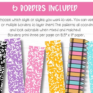 Back to School Bulletin Board, Composition Notebook Classroom Theme ...