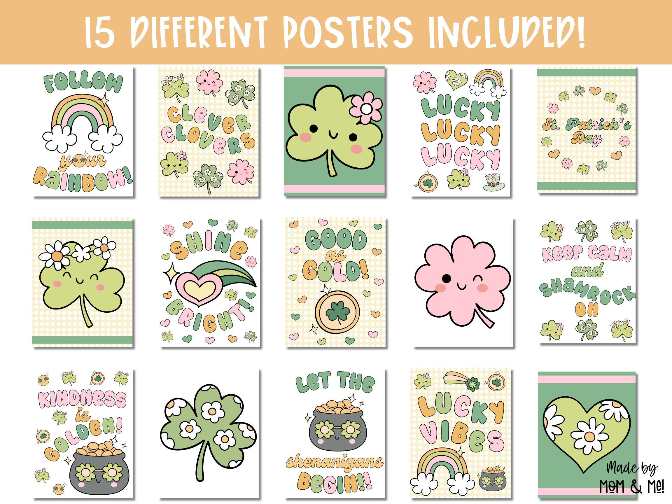 St. Patrick's Day Bulletin Board, Groovy Bulletin Board, Classroom Door ...