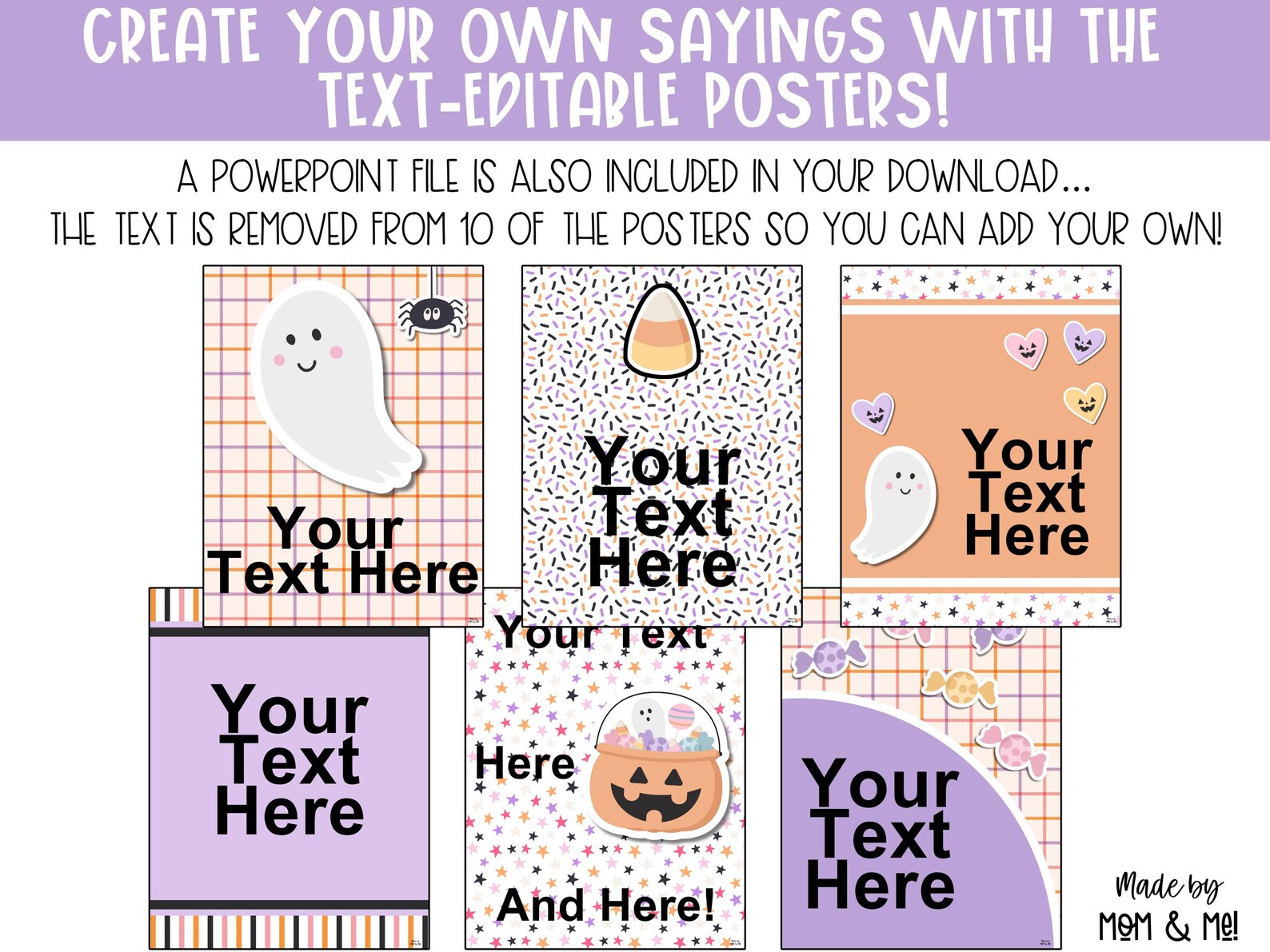 Classroom Posters for Halloween, Fall Bulletin Board, Spooky Season ...