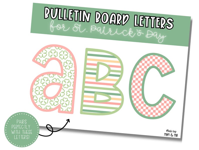 St. Patrick's Day Bulletin Board, Holiday Classroom Decor, Library ...