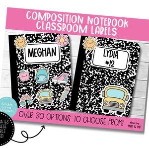 School Supply Bulletin Board Alphabet Letters Classroom Decor Teacher ...