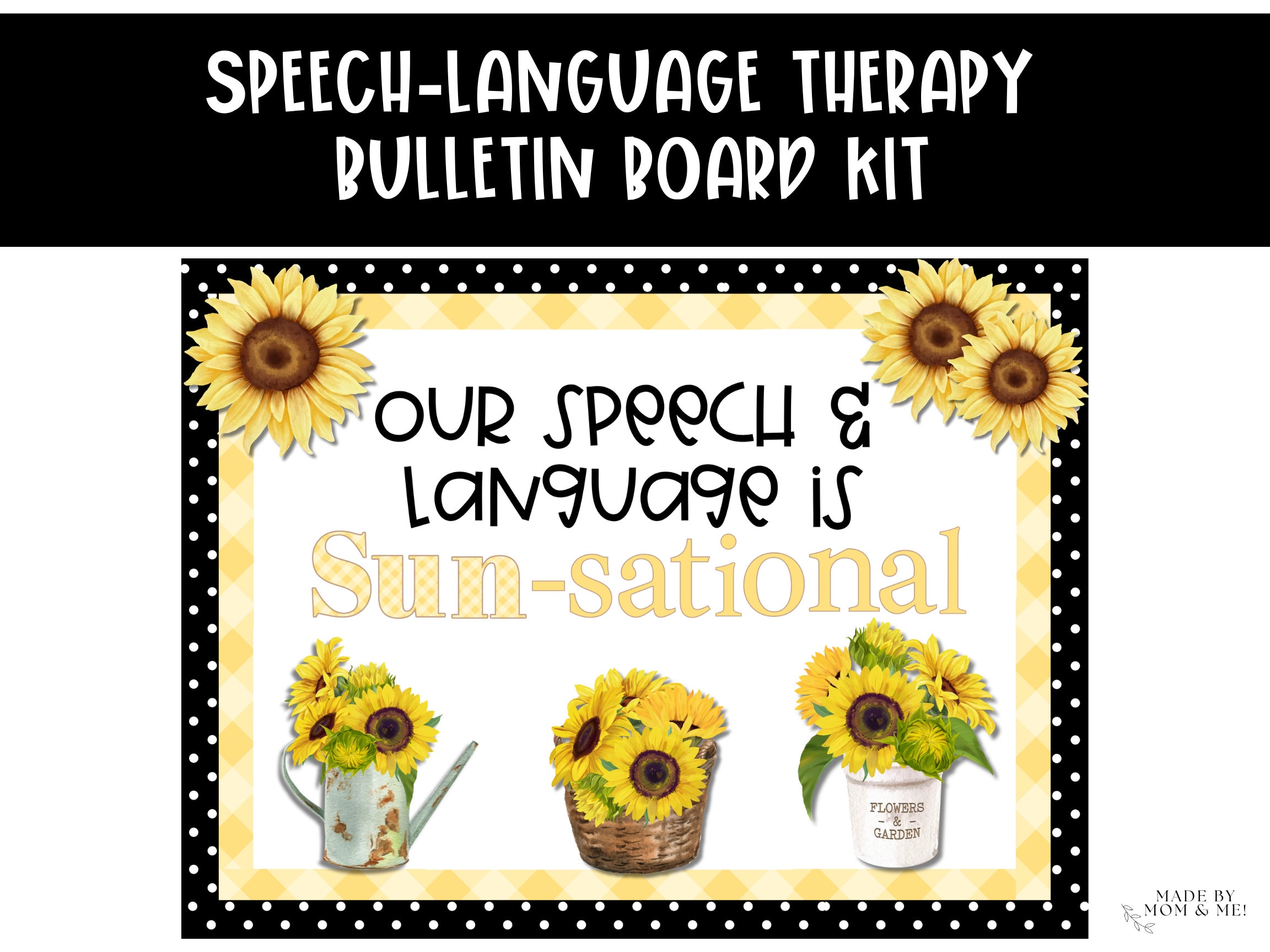Speech Therapy Room Decor, Fall Bulletin Board Kit, Instant Download ...