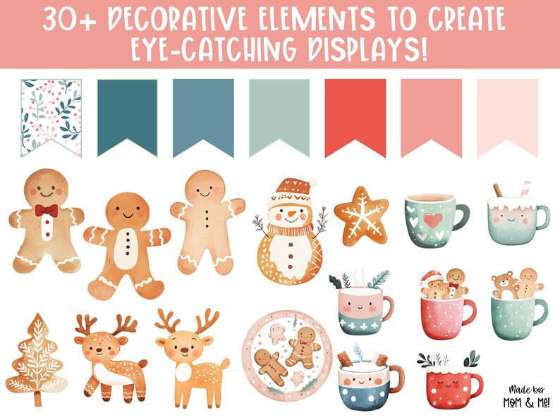 Bulletin Board for Winter, Winter Decor Classroom Theme, Winter ...