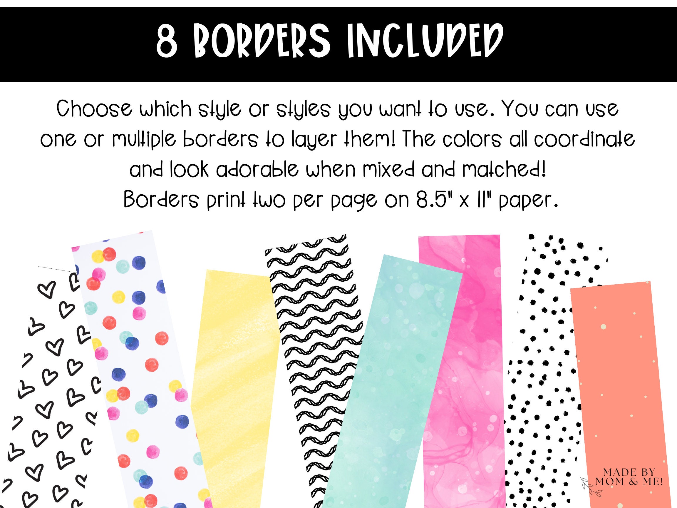 Back to School Bulletin Board Kit, Classroom Decor, Bright Boho ...