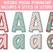 Printable Bulletin Board Letters, Christmas Classroom Decor, Primary ...