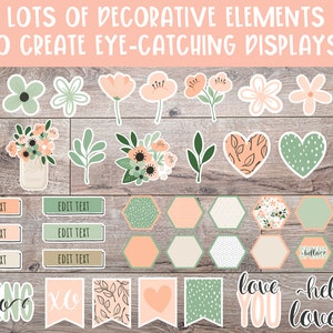 Spring Bulletin Board Kit, Classroom Door Decoration, April Bulletin ...