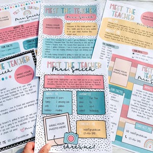 Meet the SLP: Editable Newsletter Template, Welcome Letter, Back to ...