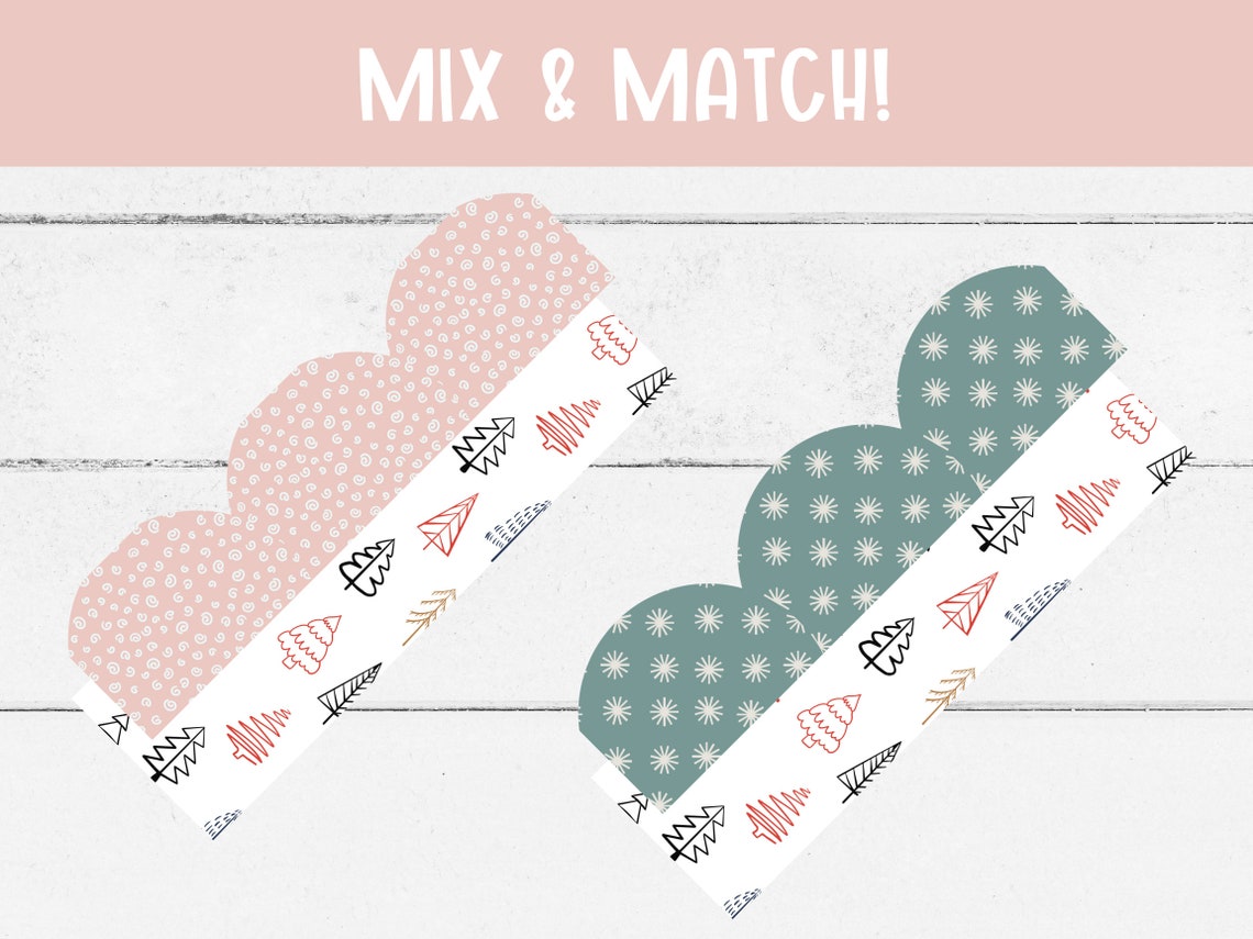 Printable Bulletin Board Border, Winter Bulletin Board, Boho Classroom ...