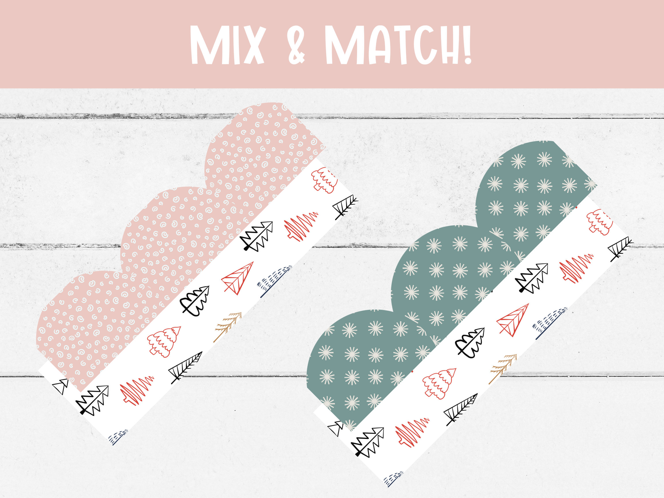 Printable Bulletin Board Border, Winter Bulletin Board, Boho Classroom ...