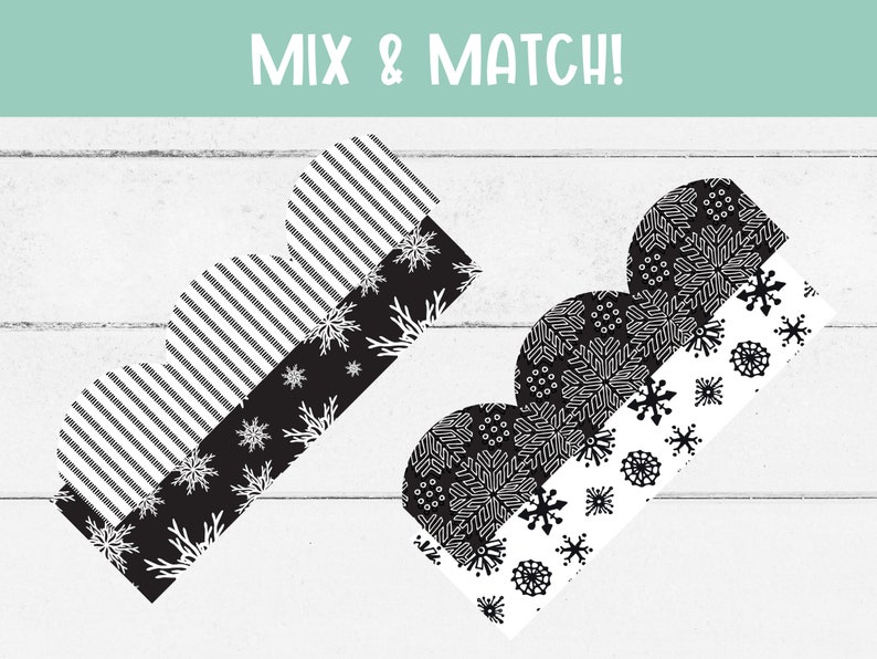 Printable Bulletin Board Border, Christmas Classroom Decor, Holiday ...