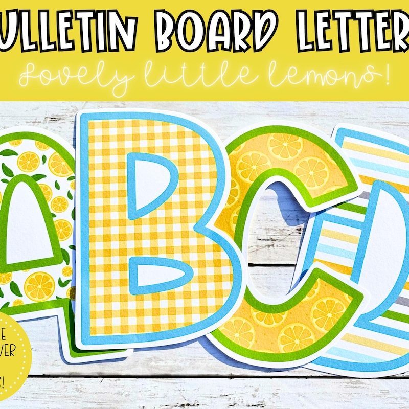 Lemon Bulletin Board - Etsy