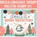 Speech Therapy Room Decor, Bulletin Board Kit, Cactus Themed Speech ...