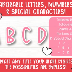 Valentine's Day Bulletin Board Kit, Valentine's Day Door Decor ...