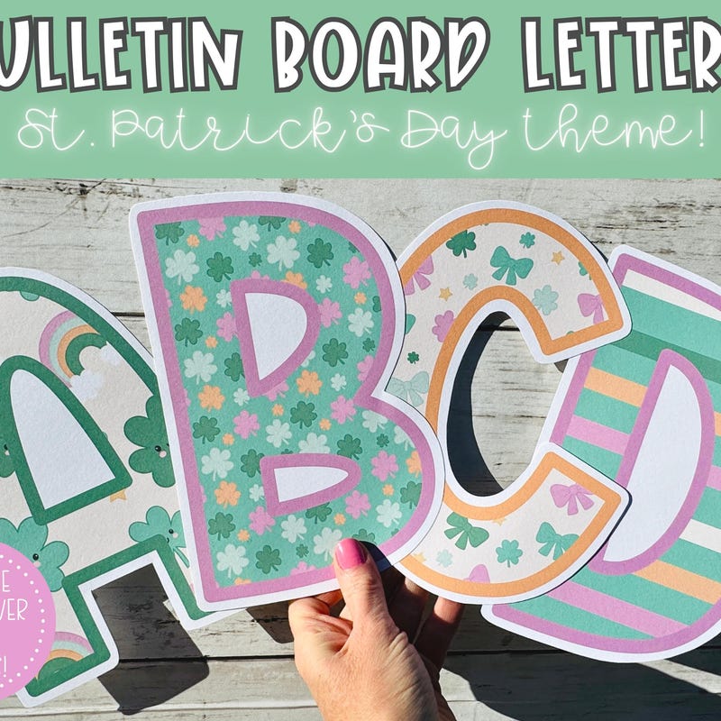 Shamrock Bulletin Board - Etsy