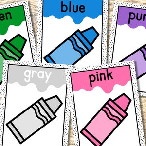 Color Posters Classroom Decor, Boho Classroom Theme, Preschool ...