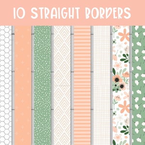 Printable Bulletin Board Borders, Spring Classroom Decor, Spring ...