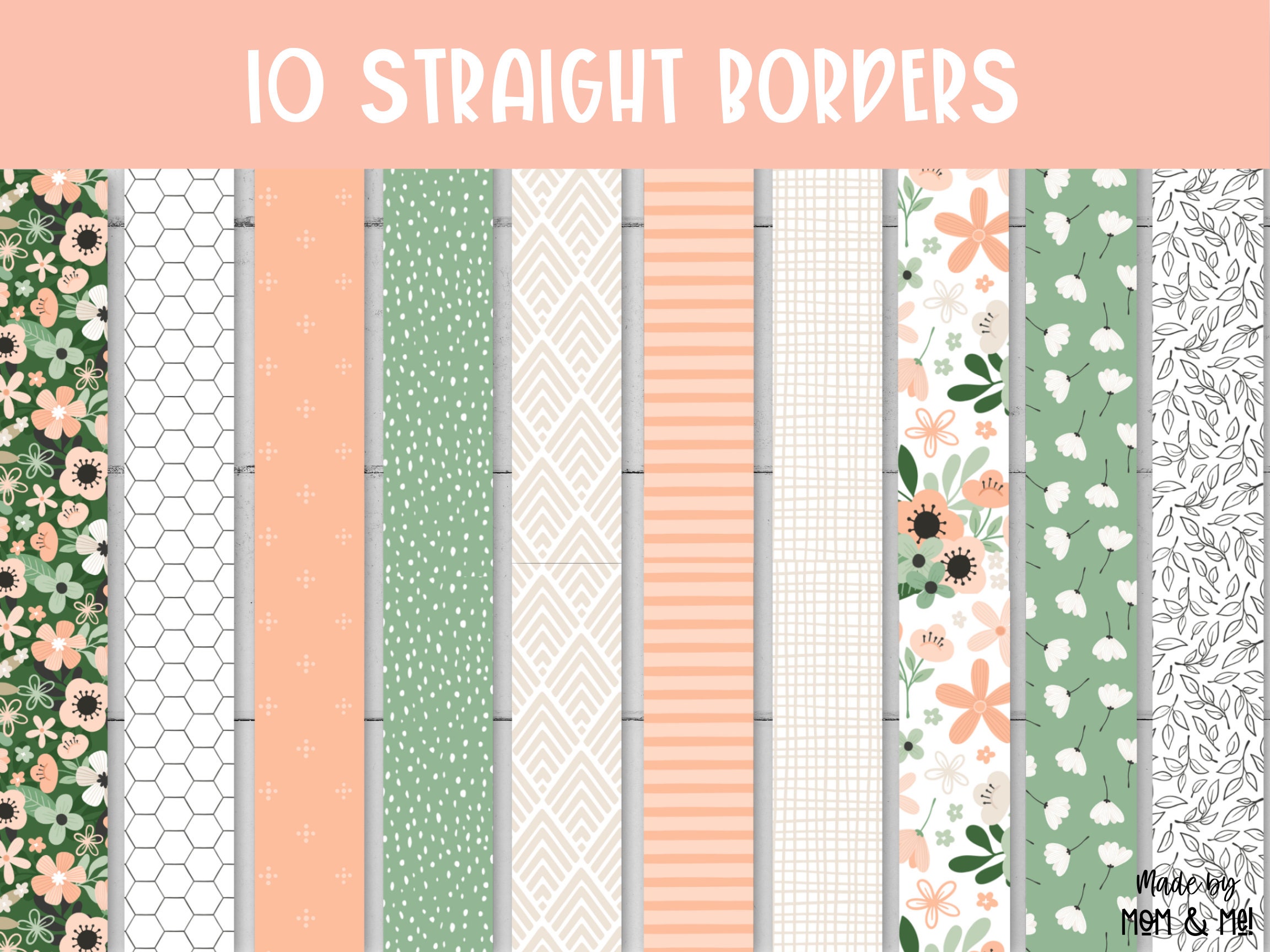 Printable Bulletin Board Borders, Spring Classroom Decor, Spring ...