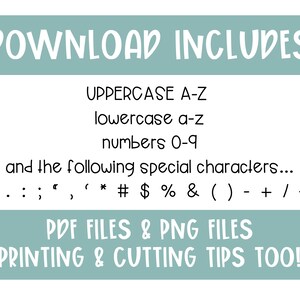 Printable Bulletin Board Letters, Winter Classroom Decor, Primary Font ...