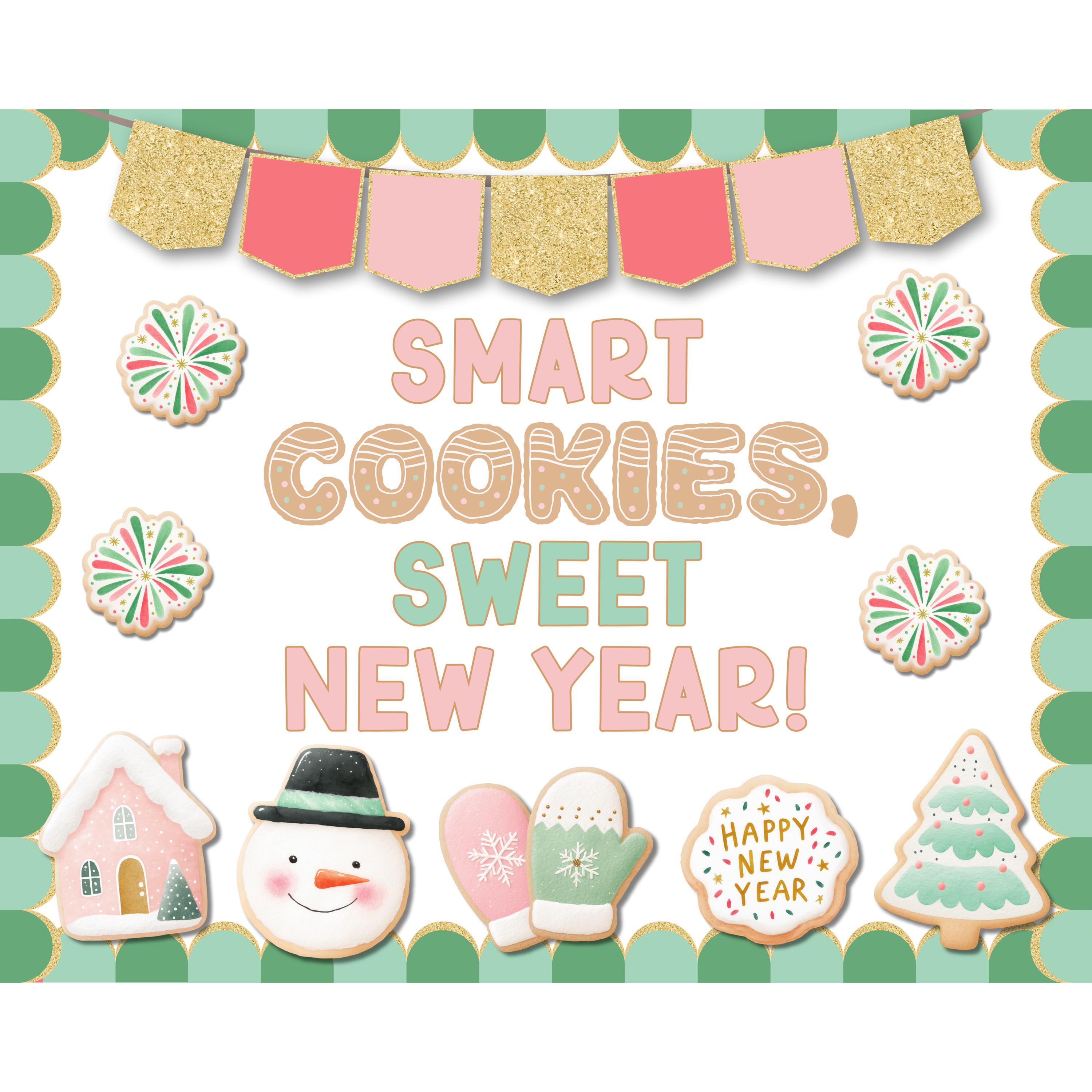Printable New Years January Bulletin Board Kit, Seasonal Winter ...