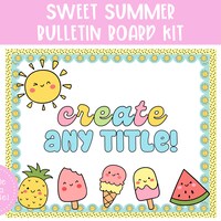 Summer Bulletin Board Kit: End of Year Classroom Decor (printable) - Etsy