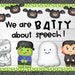 Speech Therapy Room Decor, Bulletin Board Kit, Fall Halloween Theme ...