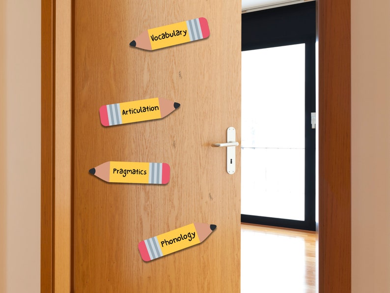 Speech Therapy Room Decor, Bulletin Board Kit, Boho Rainbows, Speech is ...