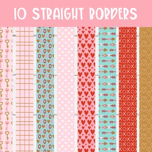 Printable Bulletin Board Border, Valentine’s Day Bulletin Board, Winter ...