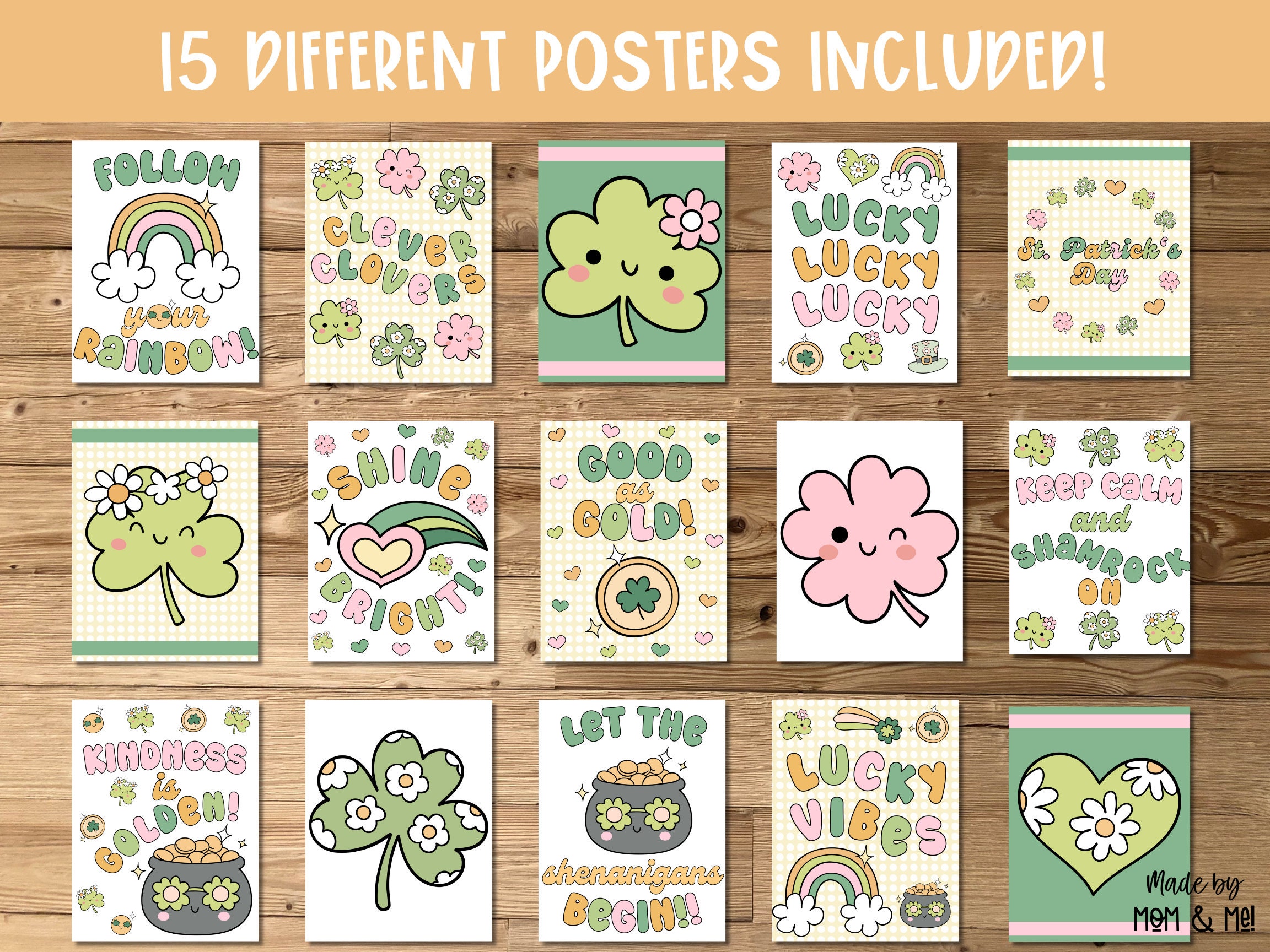St. Patrick's Day Bulletin Board, Groovy Bulletin Board, Classroom Door ...