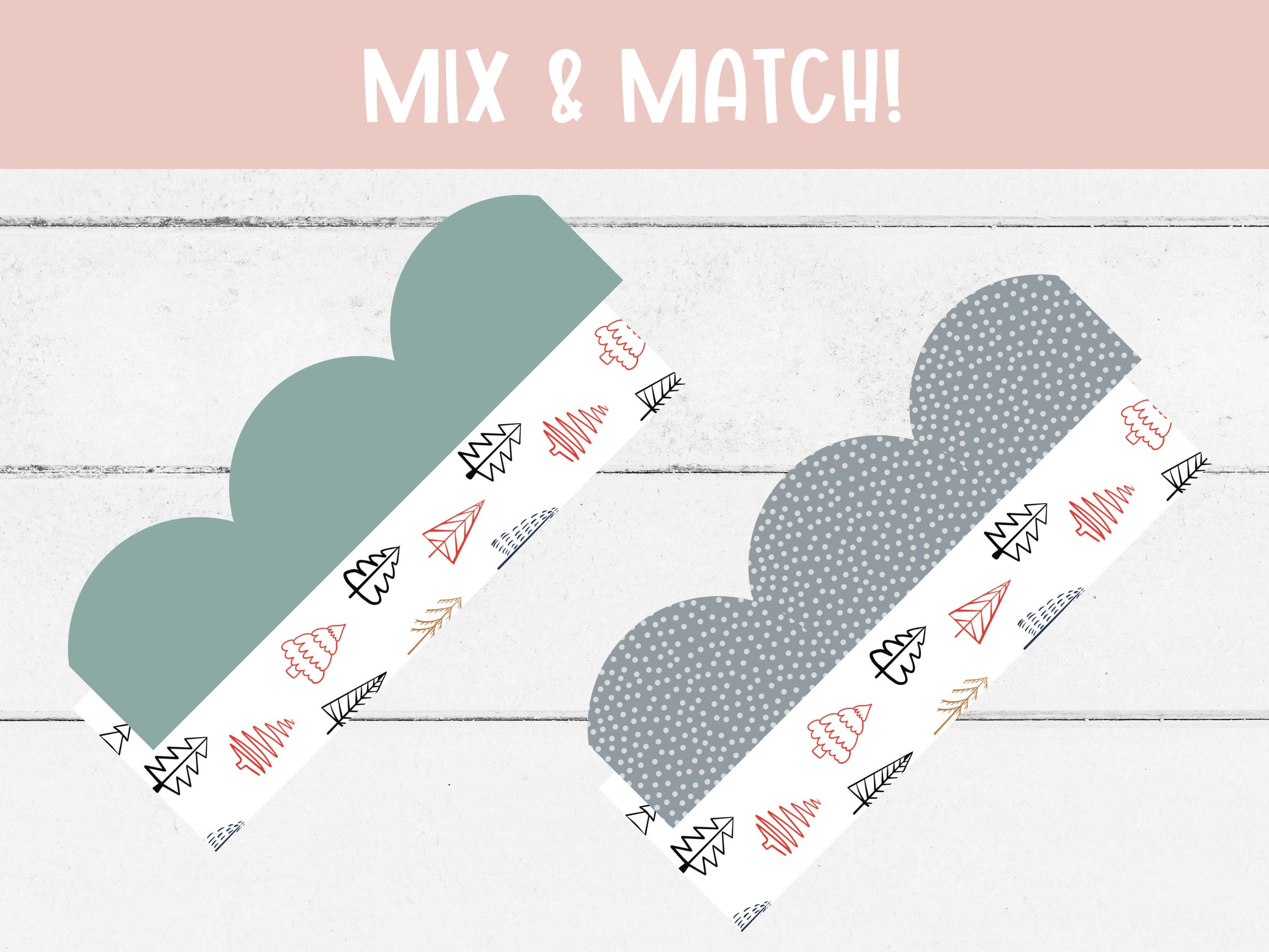 Printable Bulletin Board Border, Winter Bulletin Board, Boho Classroom ...