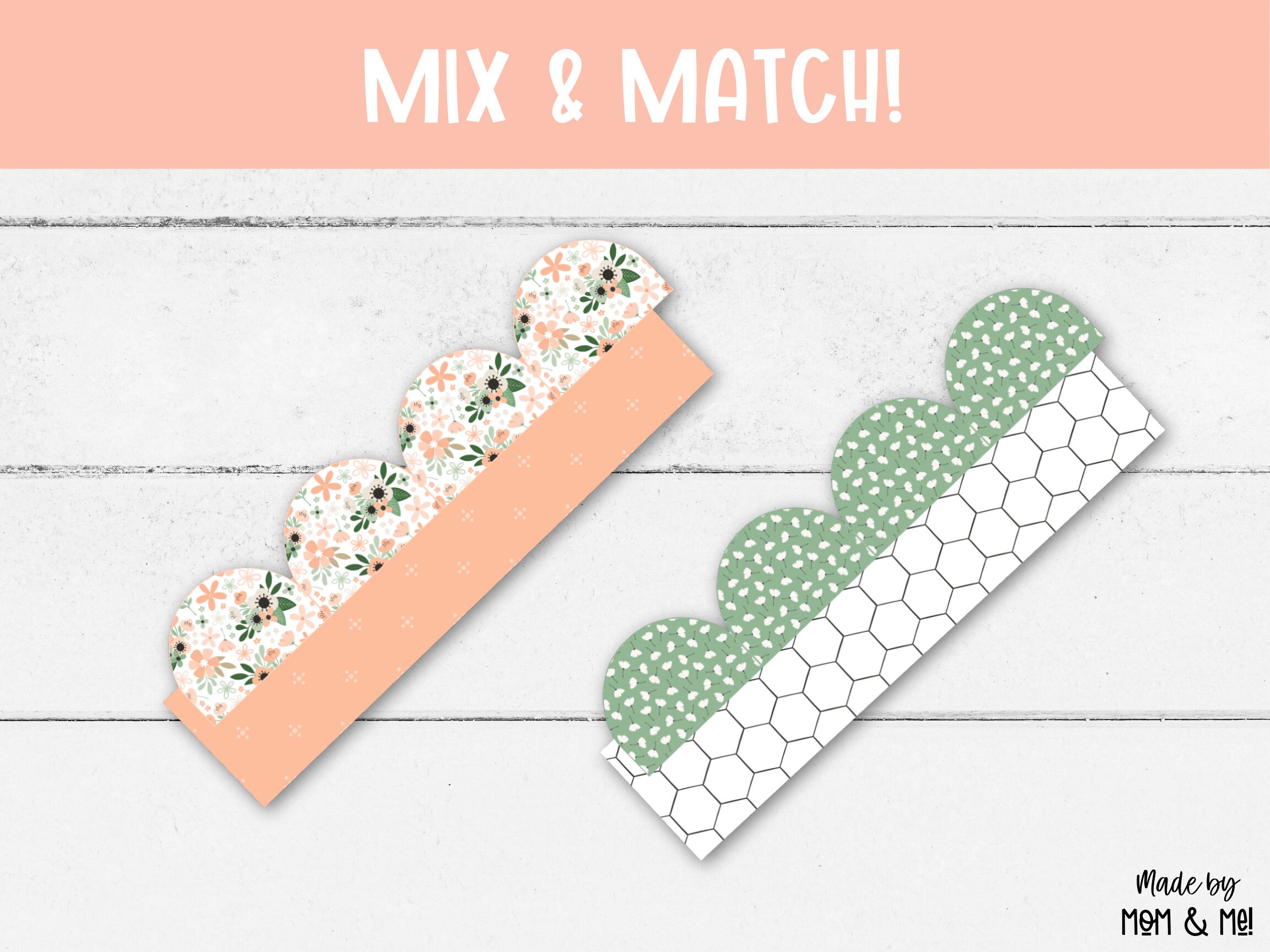 Printable Bulletin Board Borders, Spring Classroom Decor, Spring ...