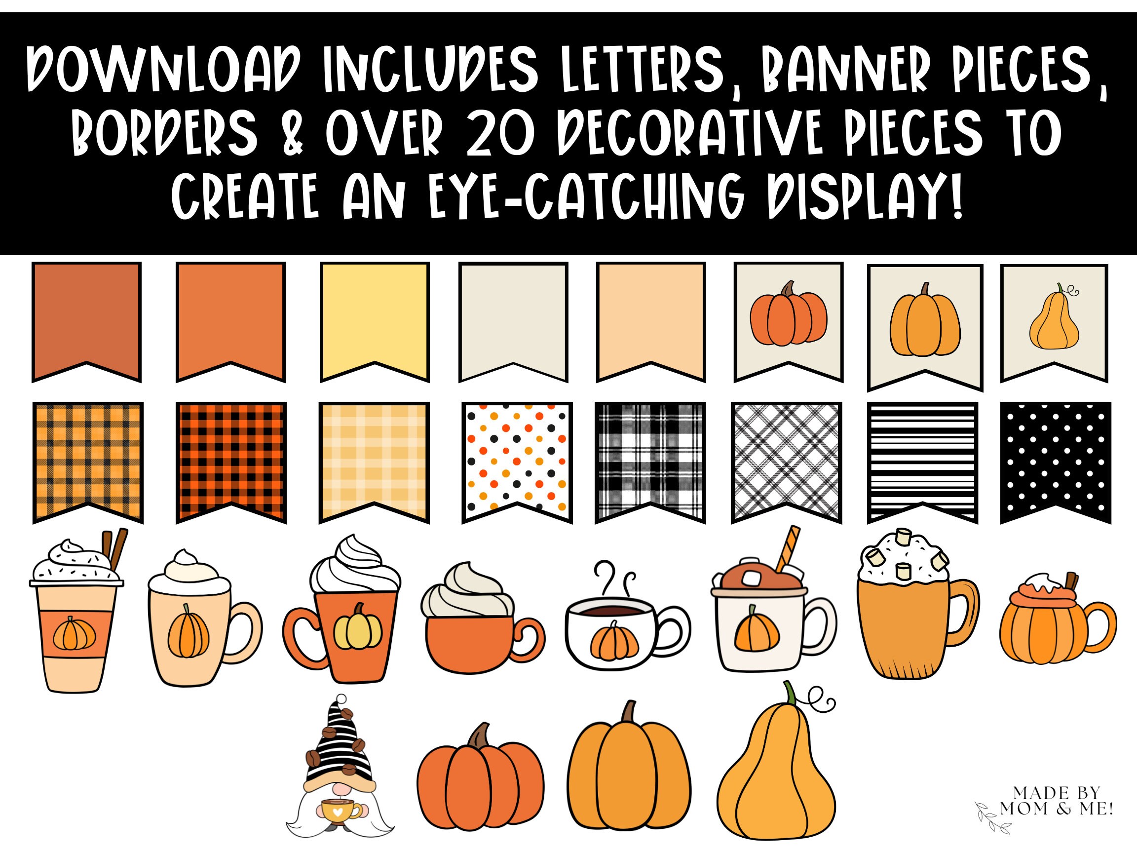 Speech Therapy Bulletin Board, Pumpkin Spice, Therapy Office Decor, SLP ...