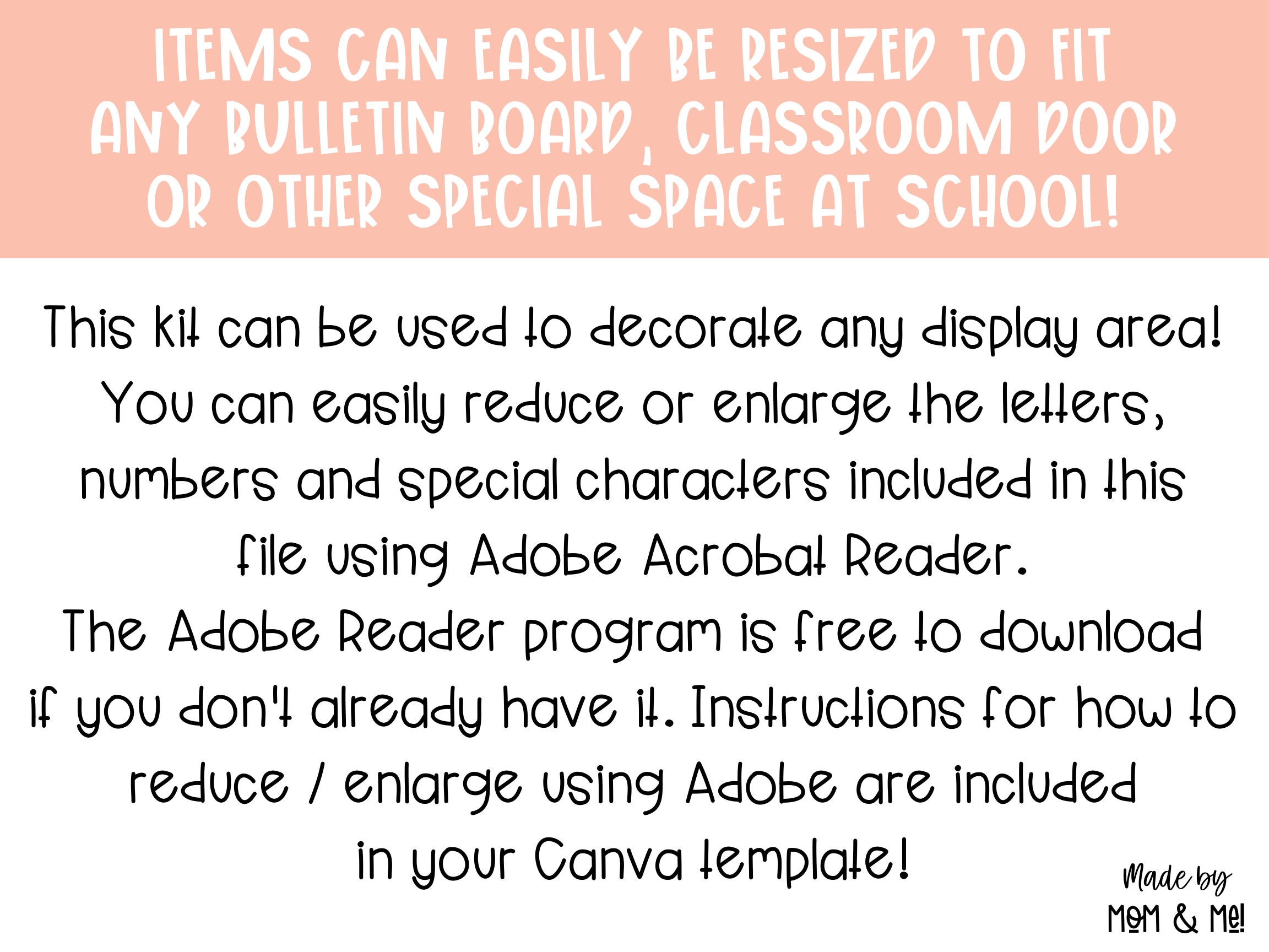 Bulletin Board Letters, Printable Classroom Decor, Spring Bulletin ...