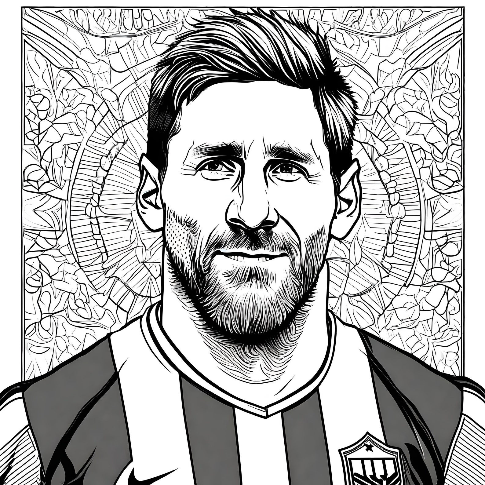 Soccer Coloring Pages 19 Pages Lionel Messi, Cristiano Ronaldo, Neymar ...