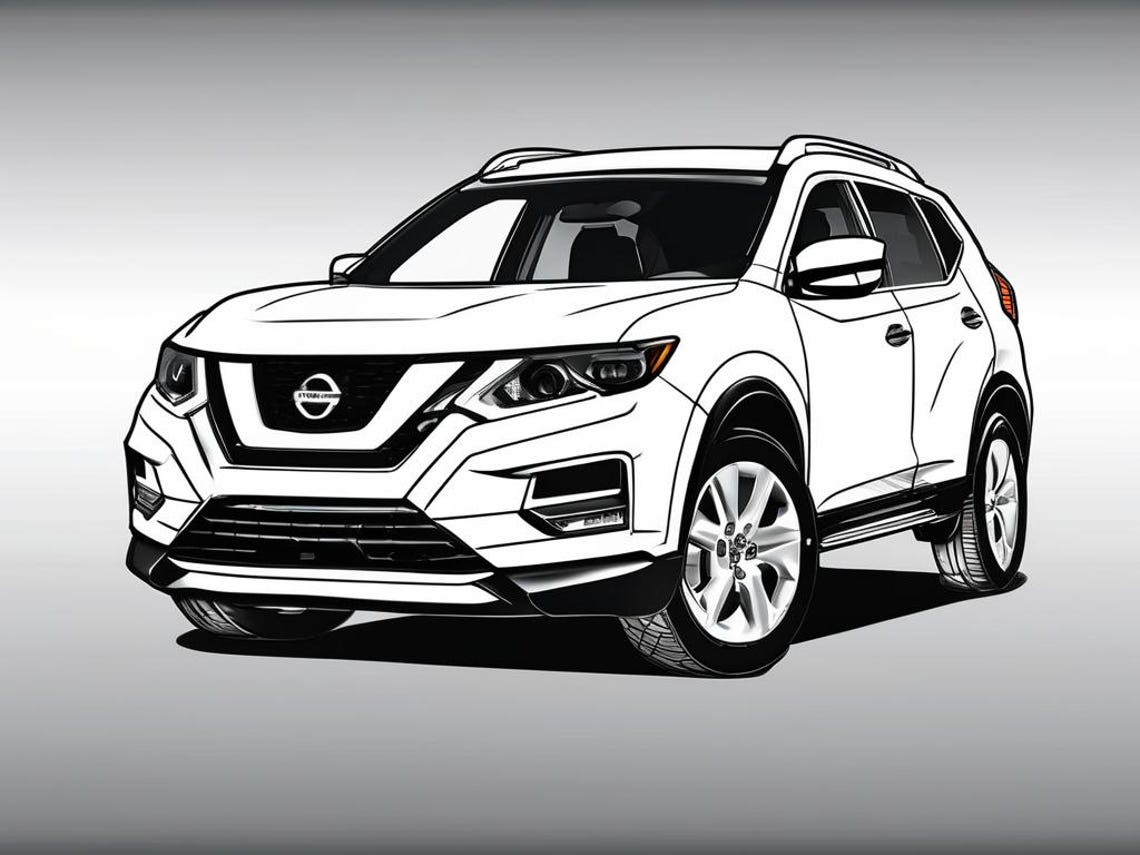 Nissan Coloring Pages 27 TOP Pages Nissan GT-R Coloring 370Z Coloring ...