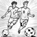 Soccer Coloring Pages 19 Pages Lionel Messi, Cristiano Ronaldo, Neymar ...