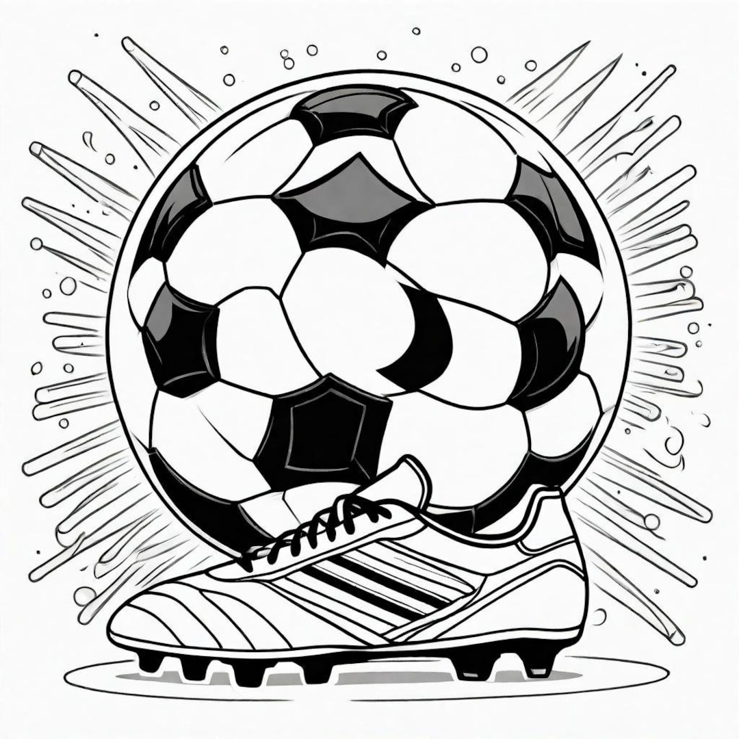 Football Coloring Book Pages 31 TOP PAGES Soccer Coloring Pages ...