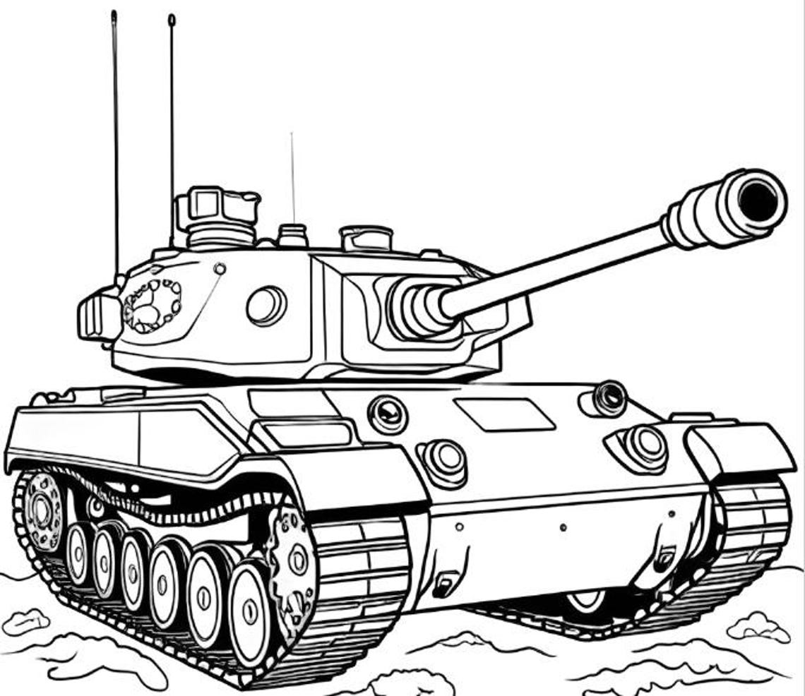 Tanks Coloring Pages 80 Best Tanks Coloring Pages Army Coloring Pages ...