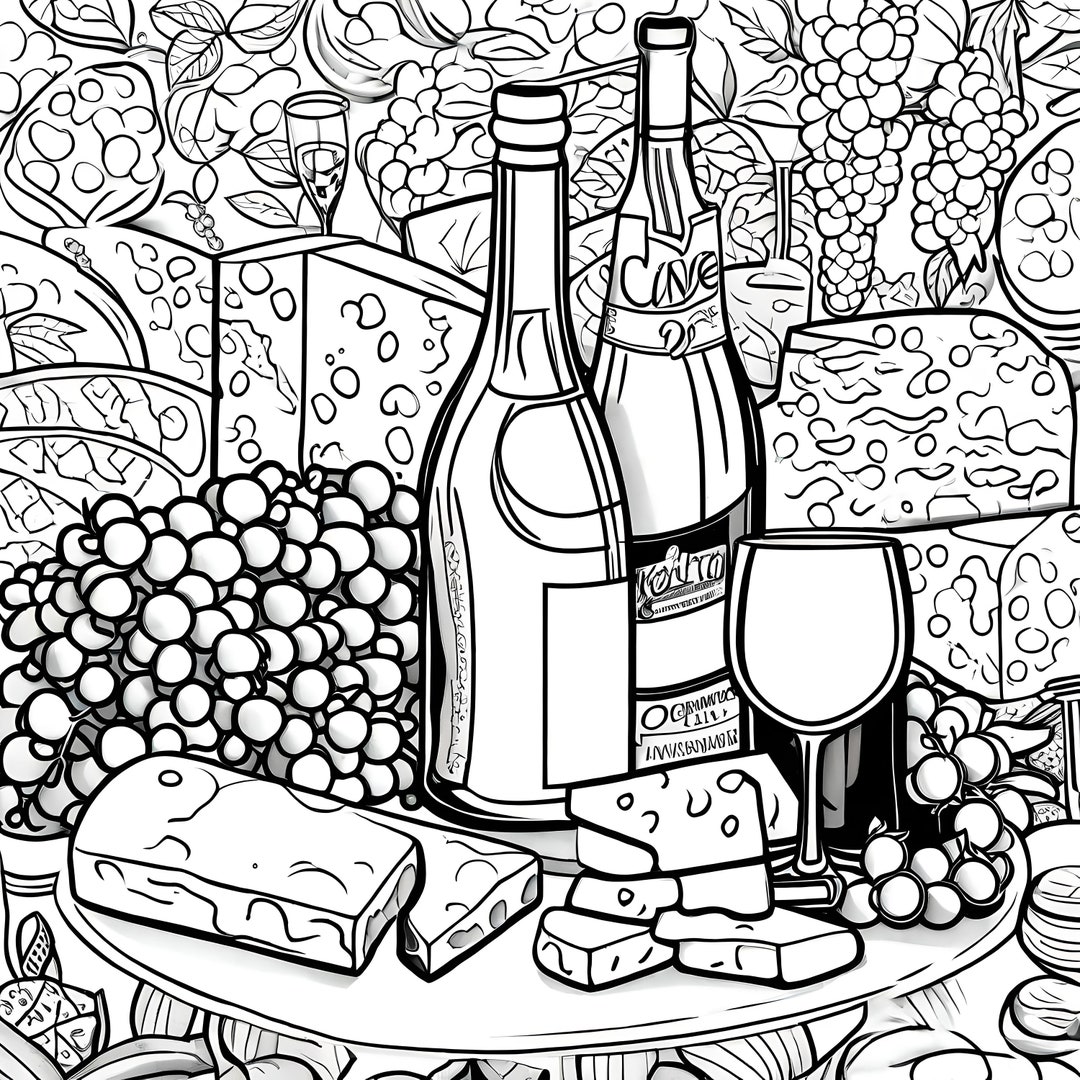 Italian Food Coloring Pages HOT 25 Pages Spaghetti Coloring Page Pizza ...