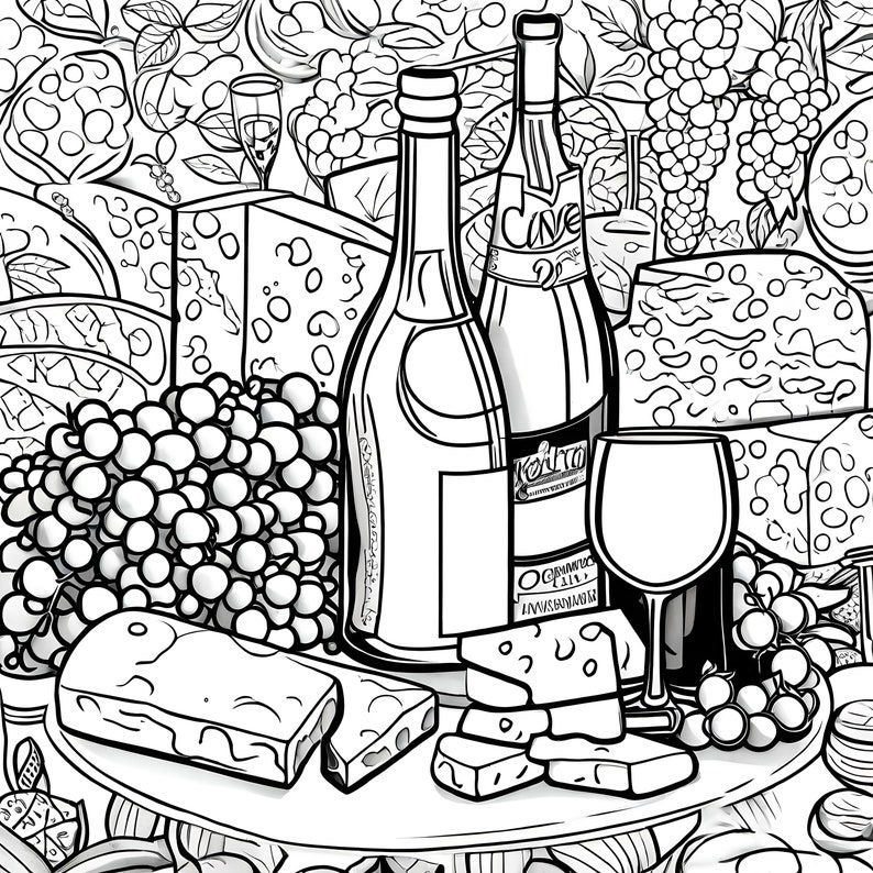 Italian Food Coloring Pages HOT 25 Pages Spaghetti Coloring Page Pizza ...