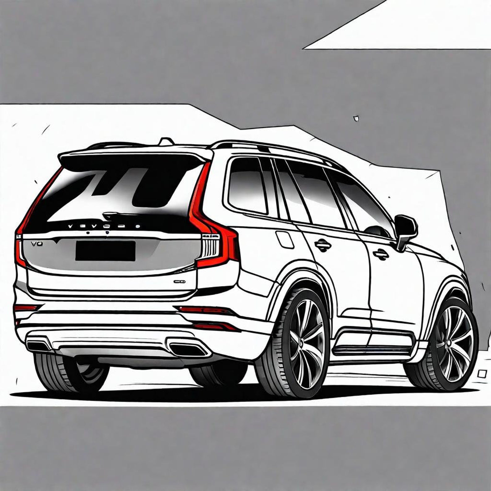 Volvo Coloring Pages 21TOP PAGES XC90 Coloring Printable S90 Coloring ...