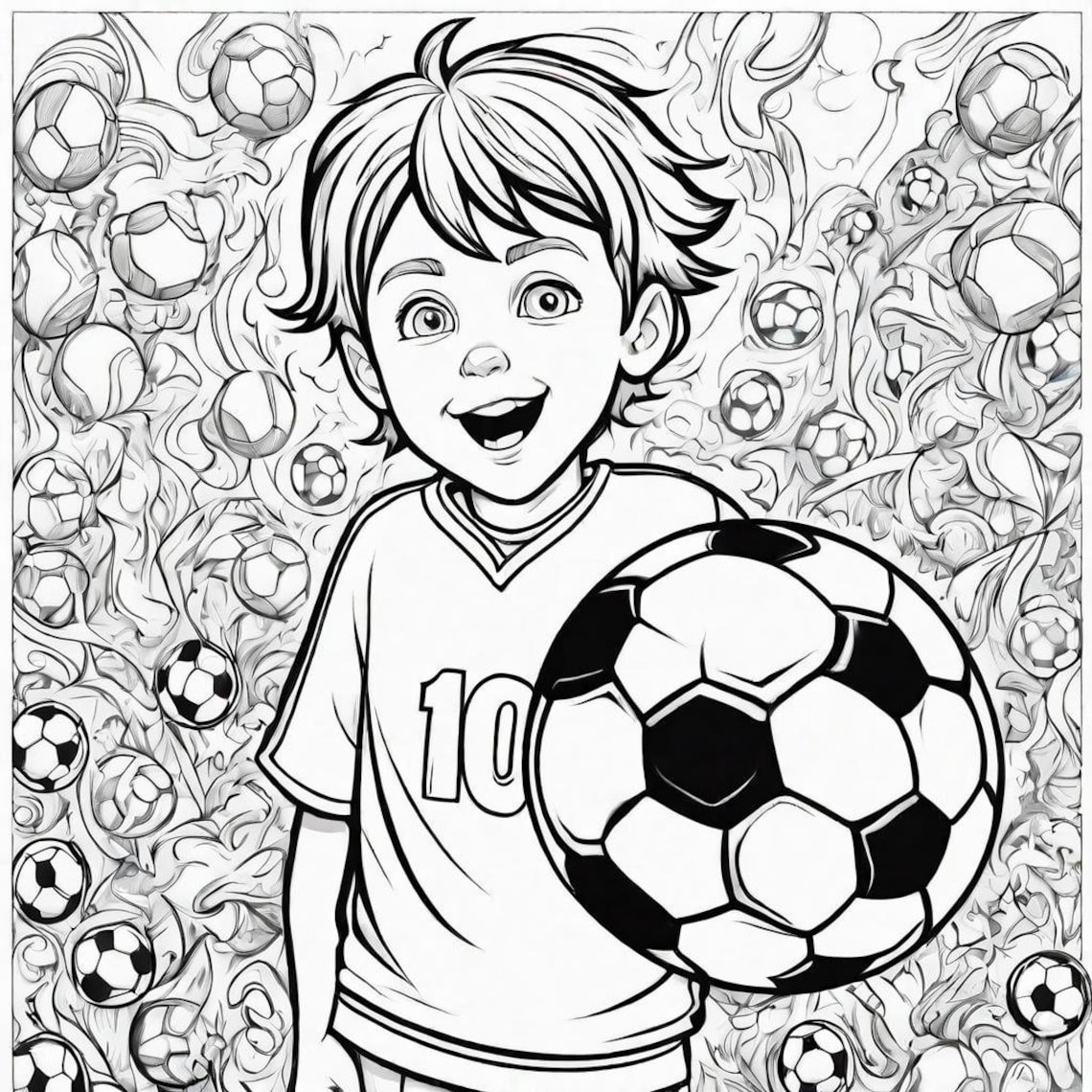 Football Coloring Book Pages 31 TOP PAGES Soccer Coloring Pages ...
