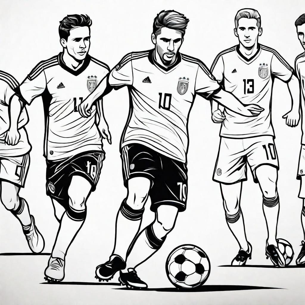 Football Coloring Book Pages 31 TOP PAGES Soccer Coloring Pages ...