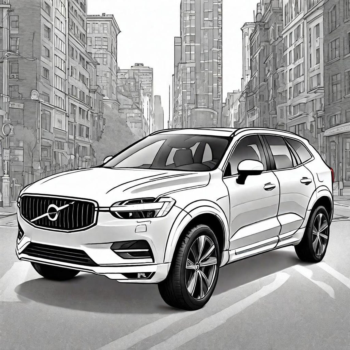 Volvo Coloring Pages 21TOP PAGES XC90 Coloring Printable S90 Coloring Pages - Etsy