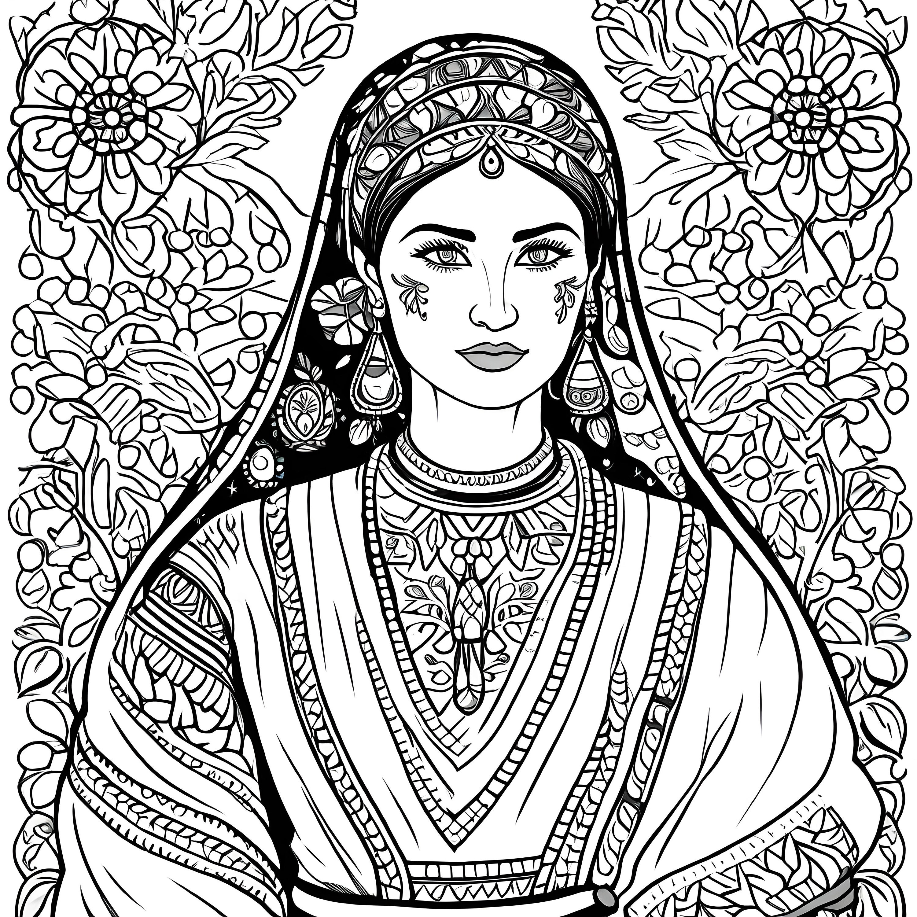 Woman Coloring Pages 25 Pages Lady Coloring Page Adult Coloring Girls ...