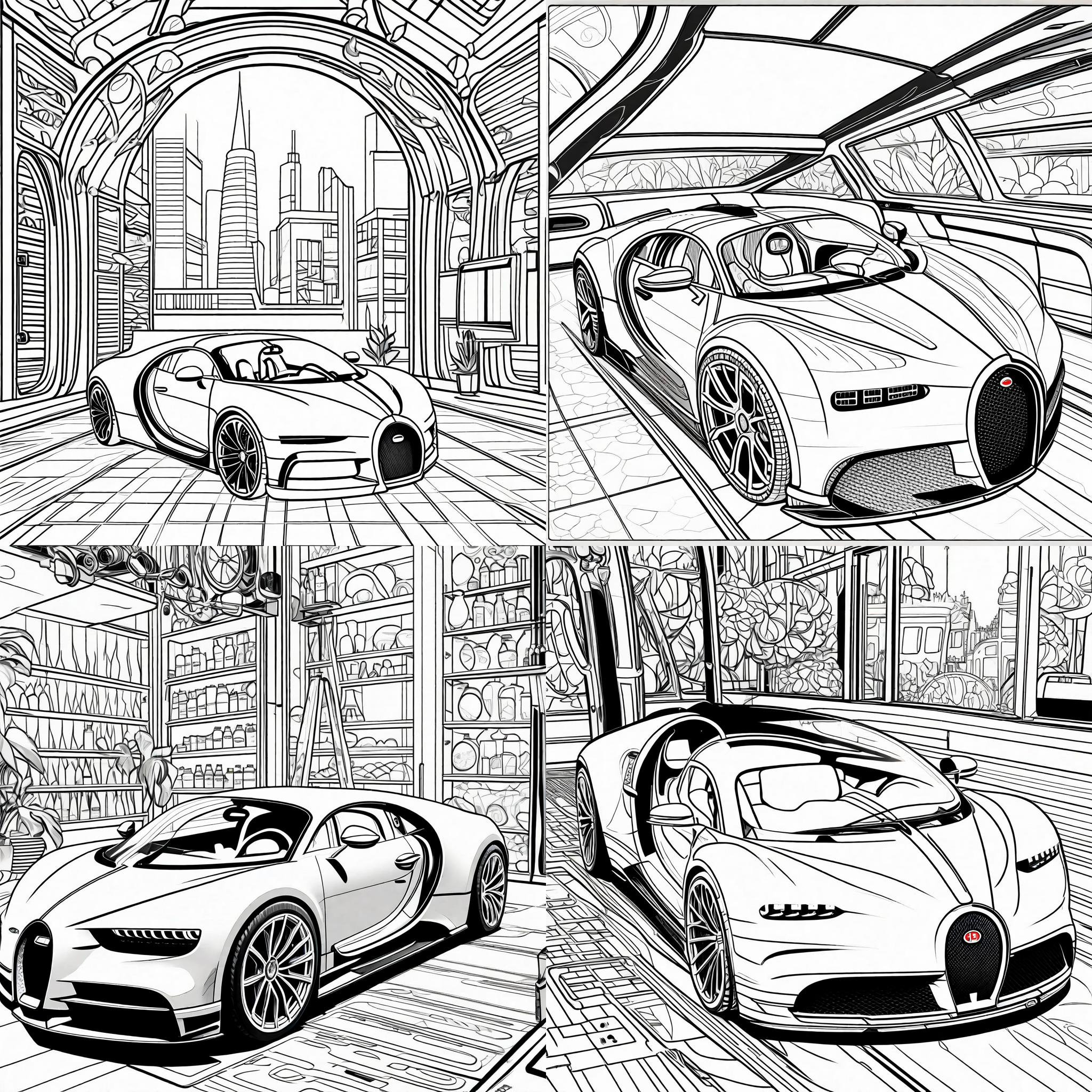 Cars Printable Coloring Book Pages Bundle, Printable Coloring Pages ...