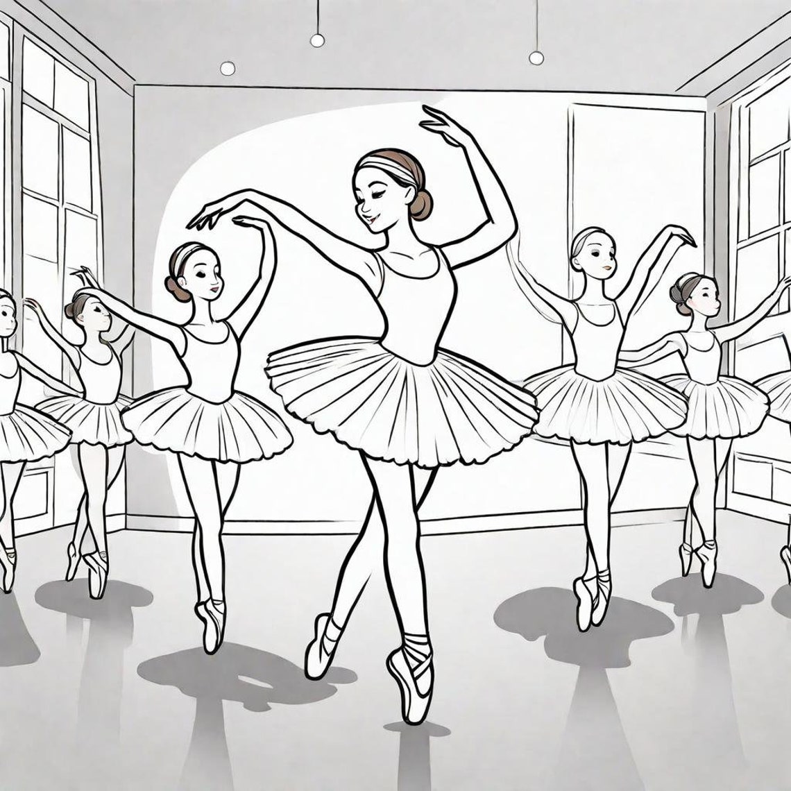 Ballet Coloring Pages 20 TOP Pages Ballerina Coloring Pages Printable ...