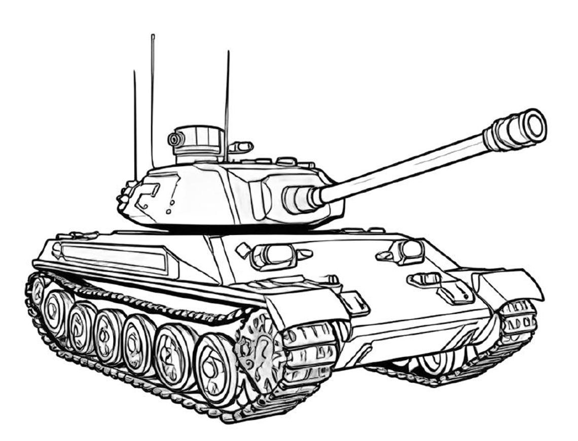 Tanks Coloring Pages 80 Best Tanks Coloring Pages Army Coloring Pages ...