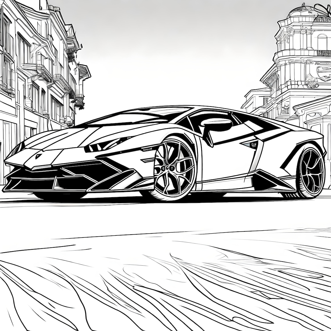 Lamborghini Coloring Pages 21 TOP PAGES Lamborghini Aventador ...